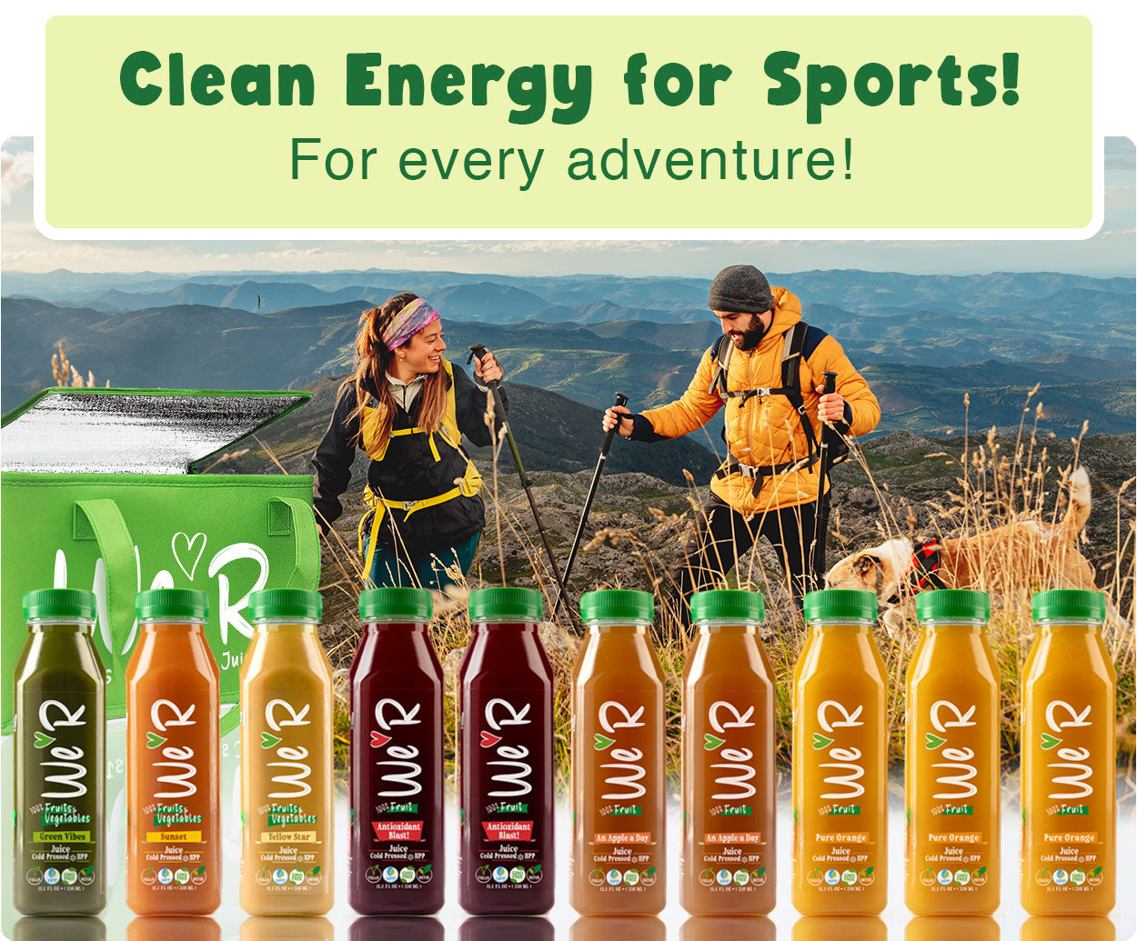 Clean Energy for Sports! – We´R 100% Fruit & vegetable juices ...
