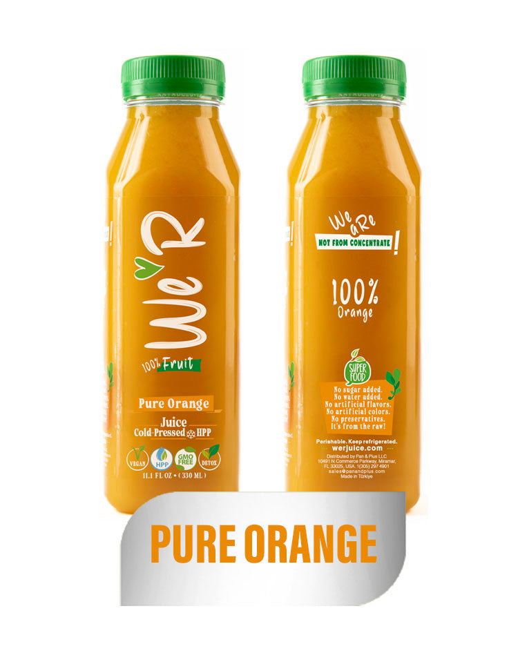 Pure Orange – We´R 100% Fruit & vegetable juices! & Organic Shots ...